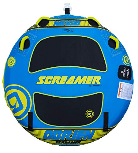 O'Brien Screamer 1 Person Towable Tube,Blue