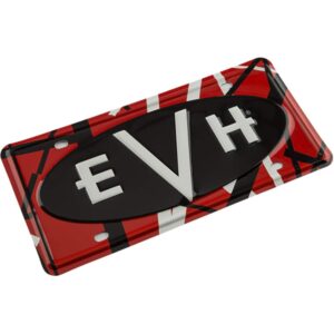 evh logo license plate