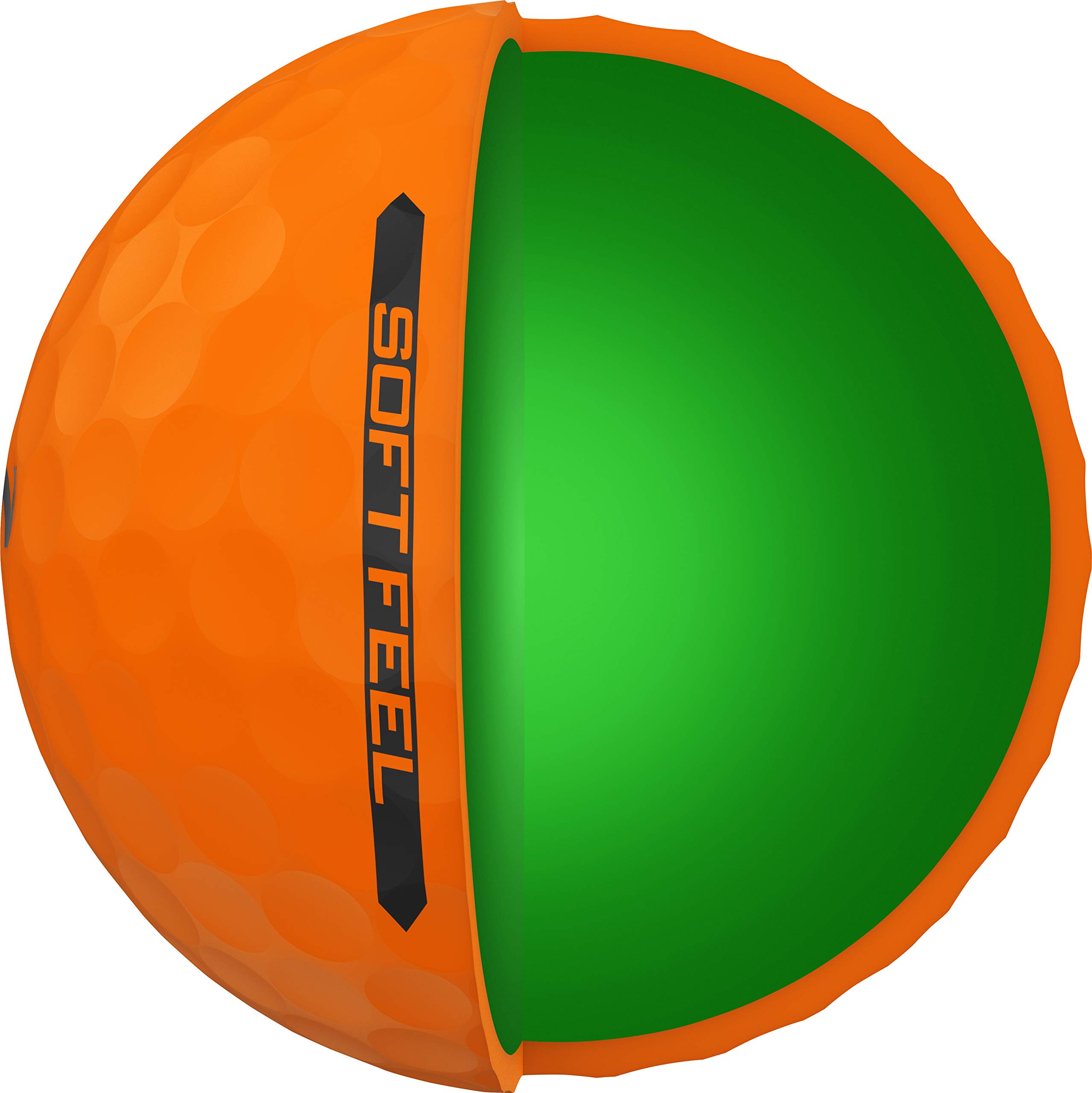 Srixon Soft Feel 12 Brite Orange, Dozen