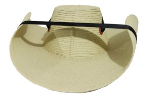 sombrero mens de astilla economico talla - m - pulgadas (7 1/4) - 57 a 58 cm beig