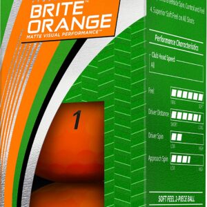 Srixon Soft Feel 12 Brite Orange, Dozen