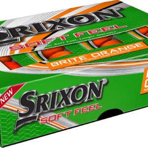 Srixon Soft Feel 12 Brite Orange, Dozen