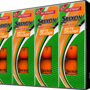 Srixon Soft Feel 12 Brite Orange, Dozen