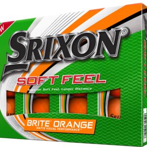 Srixon Soft Feel 12 Brite Orange, Dozen