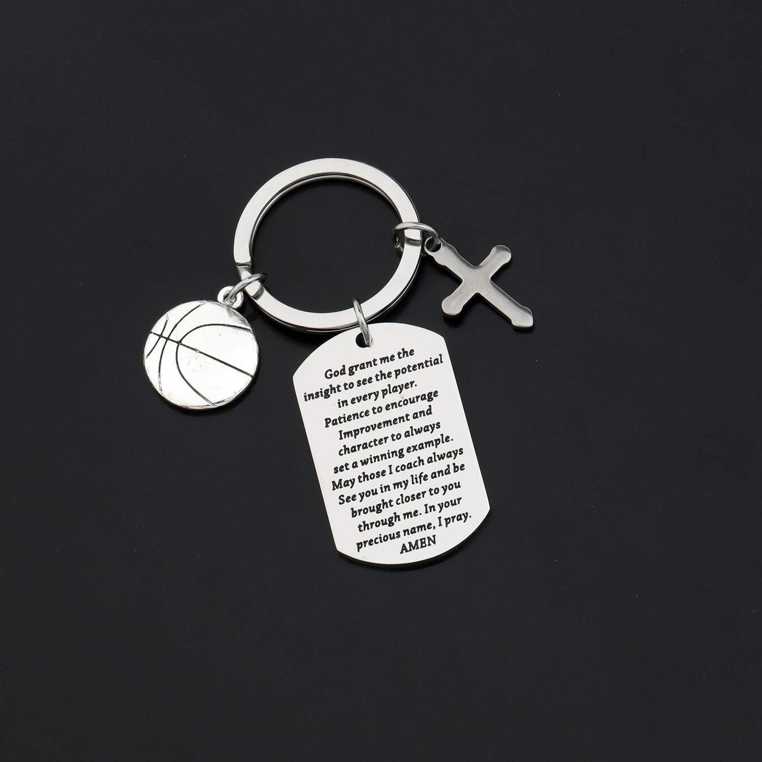 Basketball Coach Thank You Gift for Basketball Coaches Team Gift for Basketball Coach End of Season Coach's Prayer Gift (Basketball Coach K)