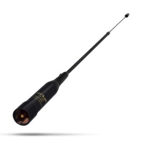 hys tri-band vhf uhf 137-174/180-260/400-480mhz 100w 20inch 2.15dbi/5.2dbi pl-259 uhf male soft telescopic antenna for yaesu kenwood motorola taxi bus vehicle amateur ham mobile radio transceiver