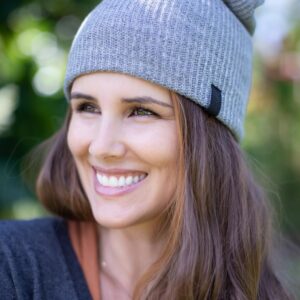 Revony Stretchy & Soft Ribbed Beanie - Extra Cozy, Extra Slouch - Perfect Winter Beanie for Men & Women Charcoal