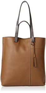 vince camuto womens casia tote, dogwood mult, large us