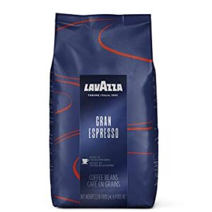 Lavazza Super Crema and Gran Espresso Whole Bean Coffee Blends, 2.2 Pounds Each