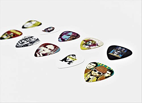 Nirvana | Kurt Cobain Guitar Picks (10 picks in a pack)