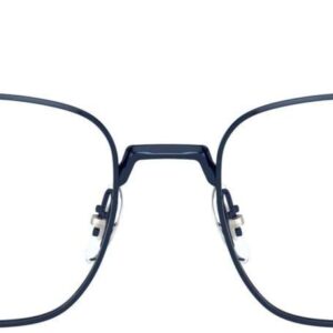 Ray-Ban Rx6457 Square Prescription Eyeglass Frames, Sand Blue/Demo Lens, 51 mm