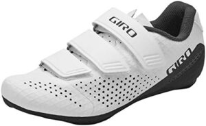 giro stylus cycling shoe - men's white 42