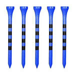 zivisk wooden golf tees 2-3/4" 100 count 70mm blue