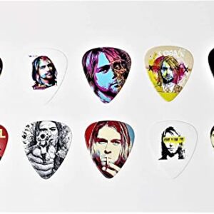 Nirvana | Kurt Cobain Guitar Picks (10 picks in a pack)