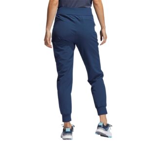 adidas Golf Women's Stretch Woven Jogger Pants, Crew Navy, Extra Large