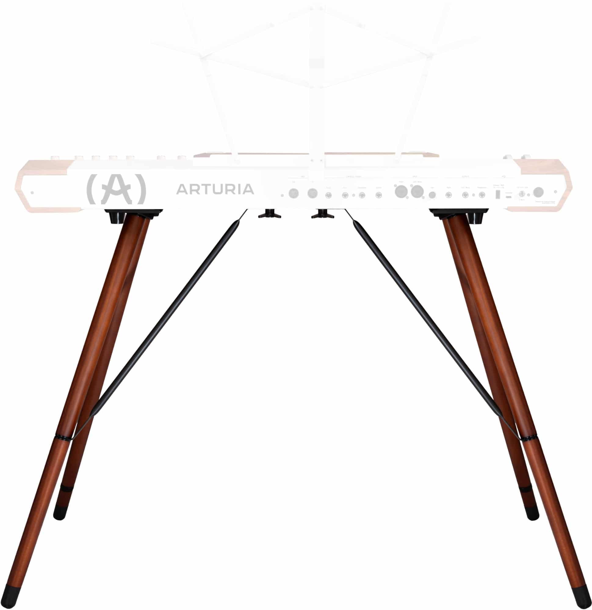 Arturia Wooden Legs for AstroLab, KeyLab 88 MkII and PolyBrute — Adjustable, Sturdy and Elegant Stand