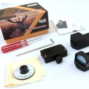 Ade Advanced Optics RD3-006B-2 Green Dot Sight for Handgun - Compatible with Doctor/Venom/Fastfire Footprint Red Dot