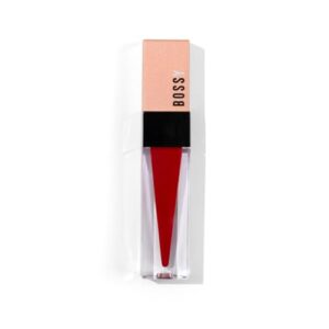 Bossy Cosmetics Liquid Lipstick for Women, Long Lasting All Day Wear, Matte, Vegan & Cruelty-Free, Hydrating, Healthy & Full Lips, Paraben Free, Oprah's Favorite Things 2023 (FAITH - RED COLOR)