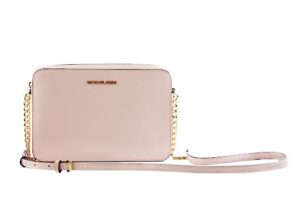 michael kors women's jet set crossbody leather bag 35t8gttc9l-424