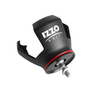 izzo golf ball grabber for end of putter, screw-in 3-prong golf ball retriever for putter