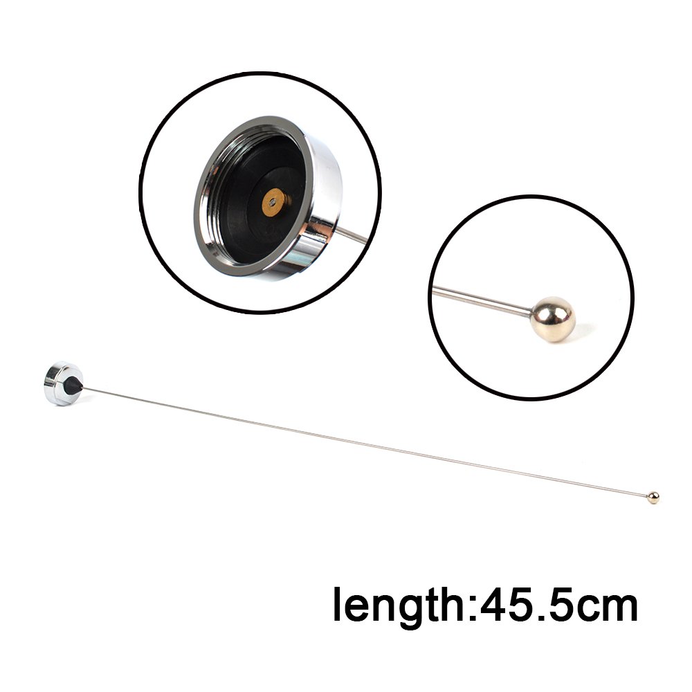 HYS VHF NMO Antenna, 17.9 Inches Whip Antenna with NMO Mount 4meter (13.1ft) PL259(UHF Male) RG58 Coax Cable and L Shape Bracket for Yaesu Kenwood Midland Motorola Mobile Radio