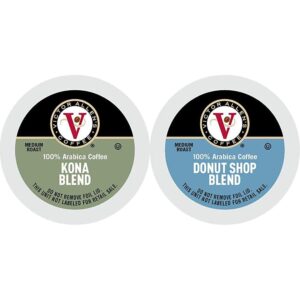 victor allen's coffee hawaiian and donut shop blend k-cup pods | 80 count