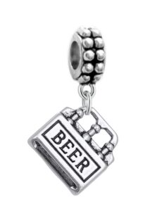 labenie dangle beer pack charm bead