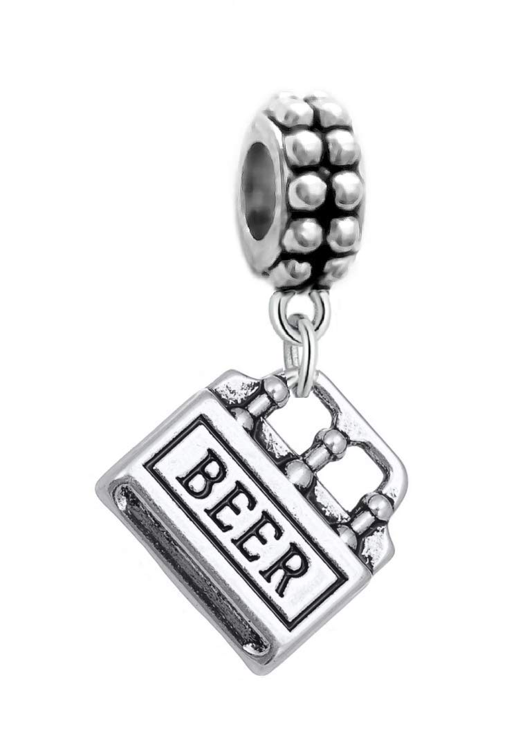 LaBenie Dangle Beer Pack Charm Bead