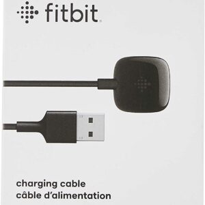 Fitbit Sense and Versa 3 Charging Cable for Smart Watch, Official Product