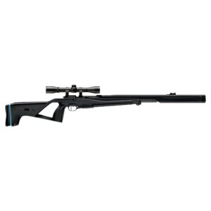 stoeger xm1 airgun + scope - .177 caliber - black synthetic with fiber-optic sights and 4 x 32 scope