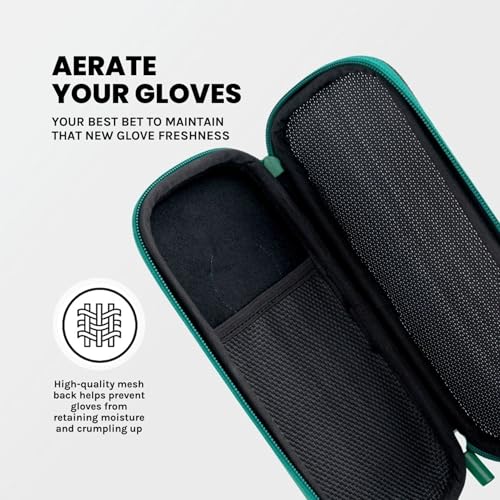 Stripebird - Original Performance Golf Glove Holder Case (Fairway Green) - Protect and Keep Golf Gloves Dry - Golf Glove Case for Moisture Free Storage - Golf Glove Organizer Case - Golf Case