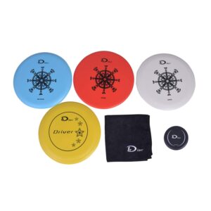 disc golf set,starter disc golf set, 4 pcs disc set