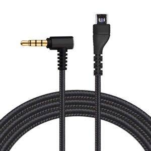 azddur replacement audio cable for steelseries arctis 3, arctis pro wireless, arctis 5, arctis 7, arctis pro gaming headset 2m/6.5 feet