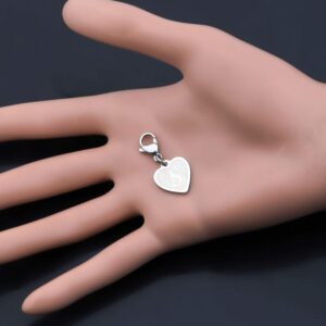 FAADBUK Initial Heart Charm (S)