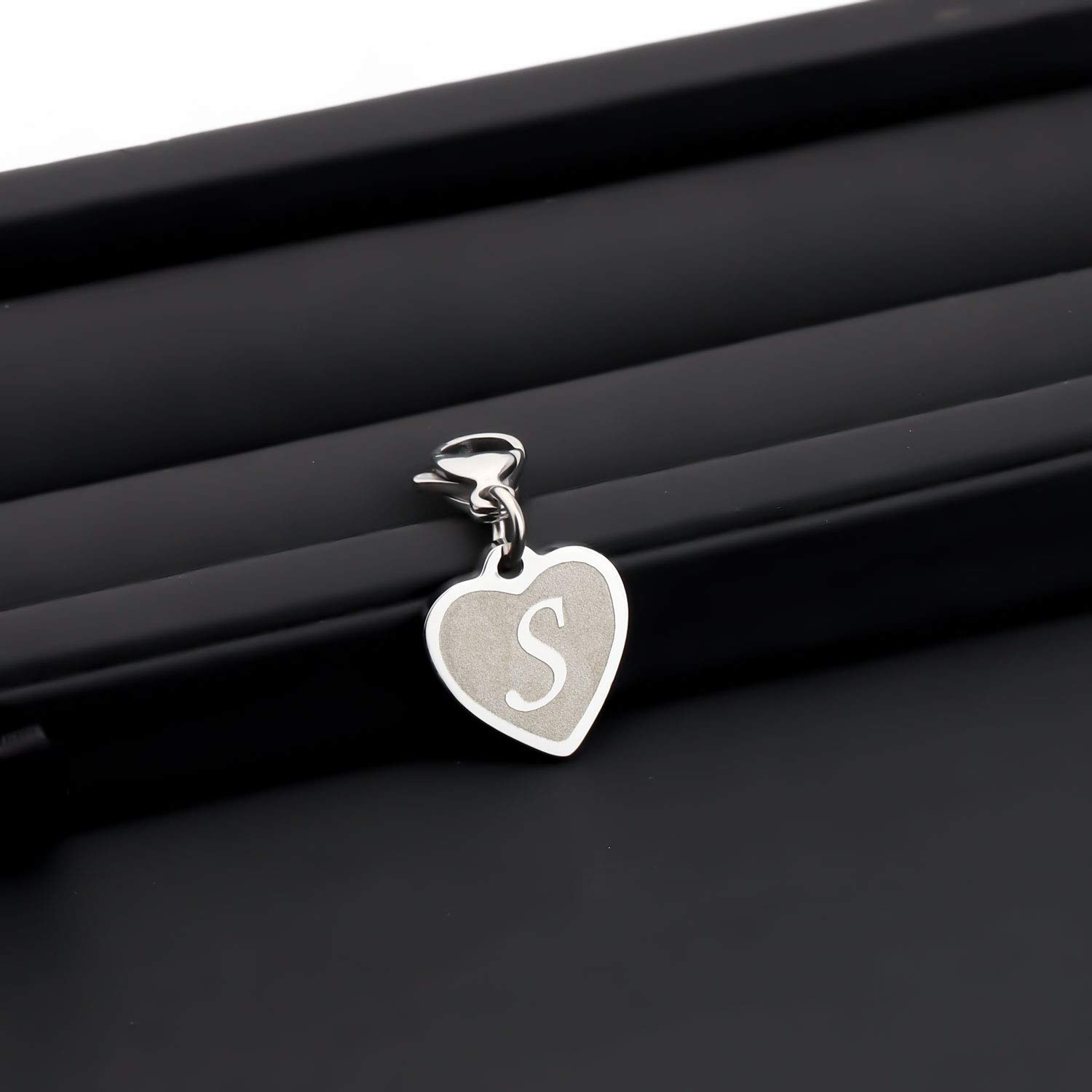 FAADBUK Initial Heart Charm (S)