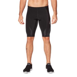 cw-x mens endurance generator muscle & joint support compression short, black, medium us