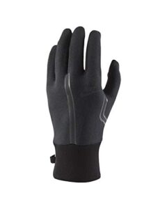 nike mens tech fleece gloves black - s/m