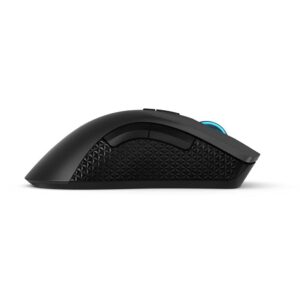 Lenovo Legion M600 RGB Wireless Gaming Mouse – 16,000 DPI, 9 Programmable Buttons, 200-Hour Battery Life, 50-Million Clicks Durability – Ambidextrous Computer Mouse (Black)