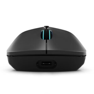 Lenovo Legion M600 RGB Wireless Gaming Mouse – 16,000 DPI, 9 Programmable Buttons, 200-Hour Battery Life, 50-Million Clicks Durability – Ambidextrous Computer Mouse (Black)