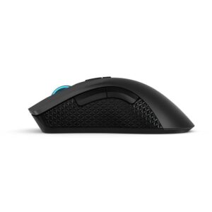 Lenovo Legion M600 RGB Wireless Gaming Mouse – 16,000 DPI, 9 Programmable Buttons, 200-Hour Battery Life, 50-Million Clicks Durability – Ambidextrous Computer Mouse (Black)