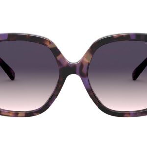 Coach HC8292 Sunglasses, Purple Tortoise/Purple Pink Gradient, 56 mm