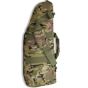 Padded Rifle Case Gun Bag with Multiple Magazine Holder Pouch About 28 inches (CP)