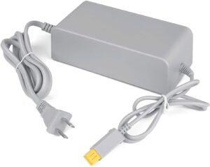 console charger for wii u, ac adapter power supply replacement for nintendo wiiu console (not compatible with nintendo wii)