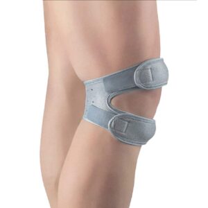 1 pair patella knee strap for women men pressurized knee pain relief knee wrap sleeve support bandage pad elastic knee braces kneepad for tennis cycling football injury recovery