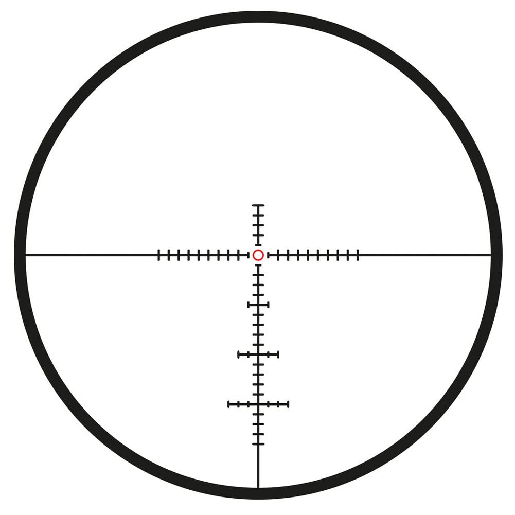 MEOPTA Optika5 4-20x50 RD Durable Versatile Compact Adjustable Hydrophobic 1" Tube Hunting Gun Scope with Illuminated Z Plus Crosshair