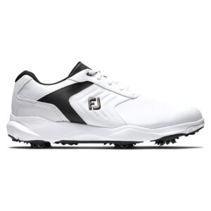 footjoy men's ecomfort previous season style golf shoe, white, 9 wide