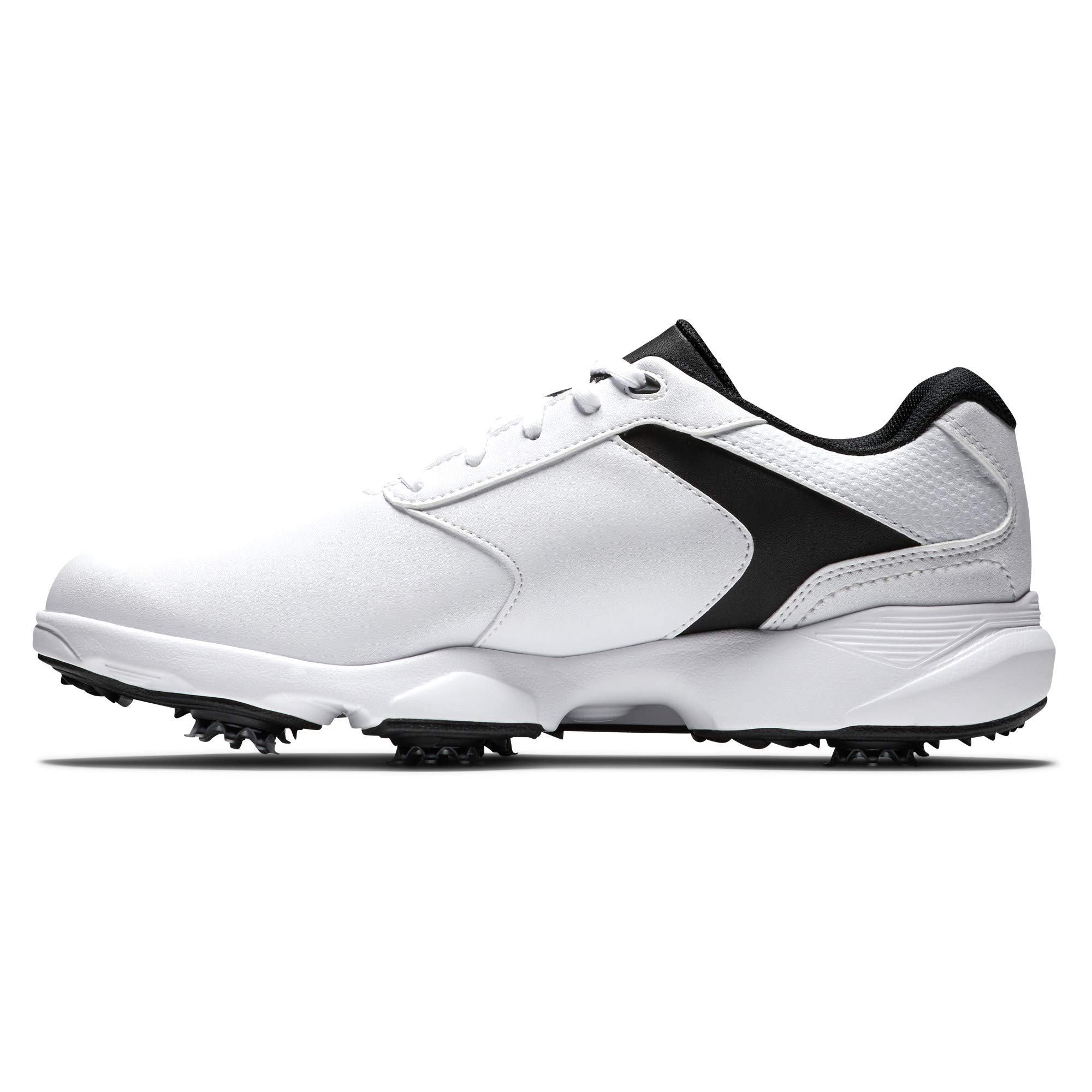 FootJoy Men's eComfort Previous Season Style Golf Shoe, White, 9 Wide