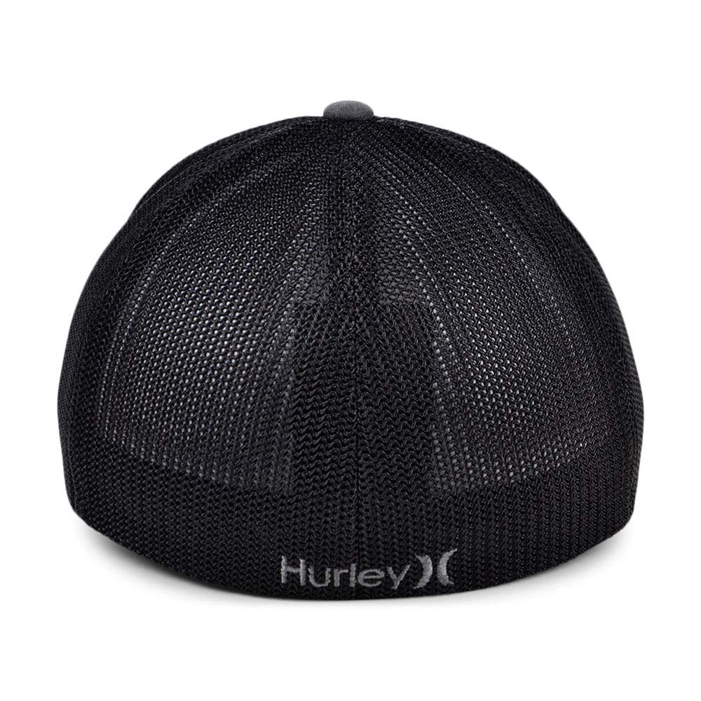 Hurley Icon Washed Flexfit Stretch-fit Hat Black