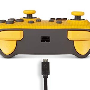 PowerA Pokemon Enhanced Wired Controller for Nintendo Switch - Pixel Pikachu, Gamepad, Wired Video Game Controller, Gaming Controller - Nintendo Switch