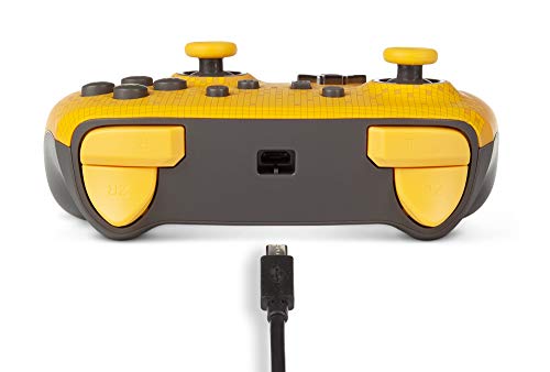 PowerA Pokemon Enhanced Wired Controller for Nintendo Switch - Pixel Pikachu, Gamepad, Wired Video Game Controller, Gaming Controller - Nintendo Switch